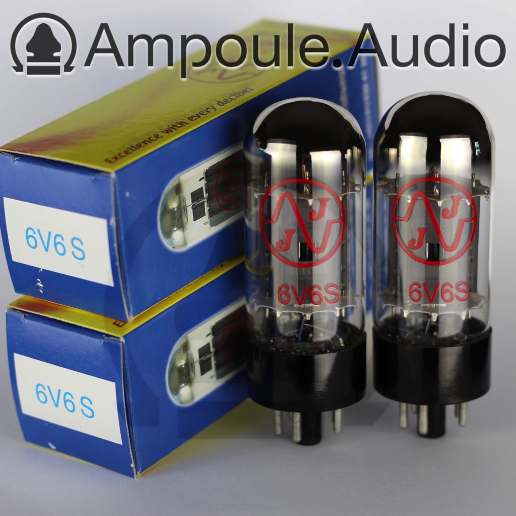 Matched Pair JJ 6V6 S valves (tubes) – Ampoule Audio