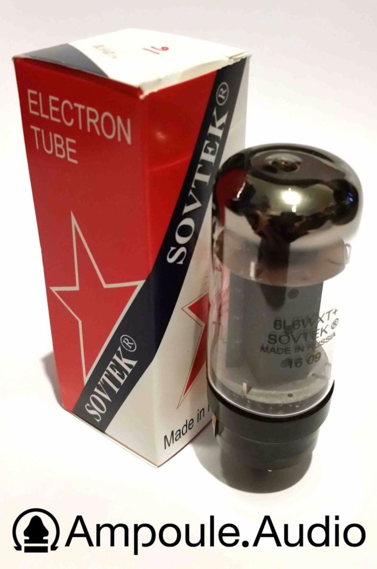 SOVTEK 6L6 WXT+ Matched Pair Valves – Ampoule Audio