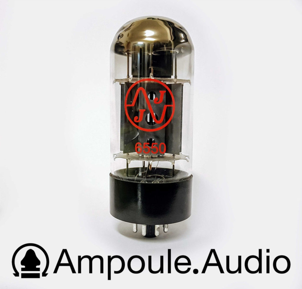 JJ 6550 Power valves (tubes) Matched Quad – Ampoule Audio